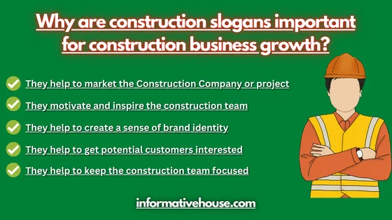 Construction Company Slogans