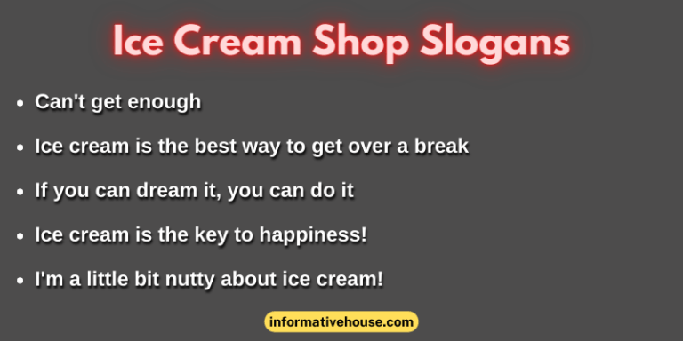 150 The Best And Catchy Ice Cream Slogans And Taglines Informative House