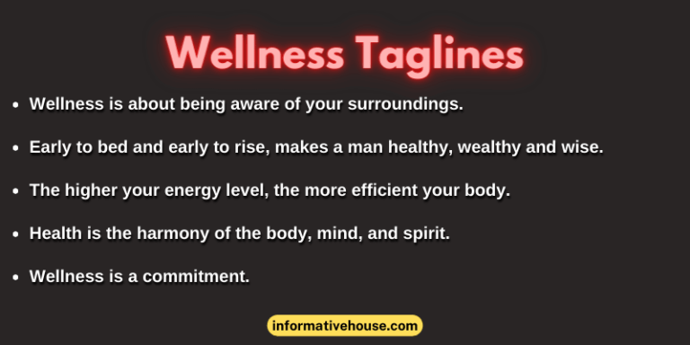 150 The Most Effective Health And Wellness Slogans Informative House